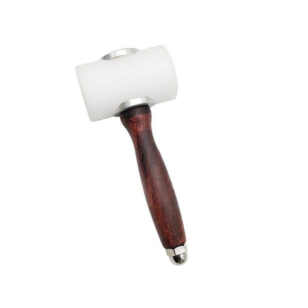 50mm Nylon Hammer Wood Handle Professional DIY Sew Tools DIY Leather ...