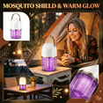 Bug Zapper Portable Mosquito Usb Rechargeable Indoor Outdoor Insect ...