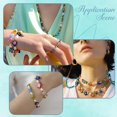 3 Strands Handmade Millefiori Glass Round Bead Strands Mixed Color 6mm ...