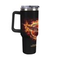 40oz Hunger Movie Game Insulated Tumbler With Lid and Straws Stainless ...