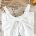 Angala Kids Outfit Set Halter Sleeveless Solid Tops With Floral Denim ...