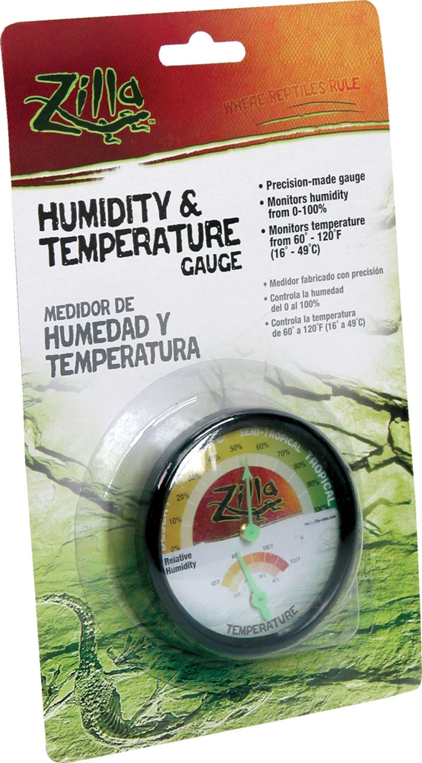 HUMIDITY & TEMPERATURE DIAL GAUGE, (Pack of 1) - Walmart.com