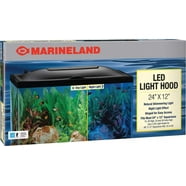 Tetra LED Hood, Low-Profile Aquarium Hood with Hidden Lighting ...