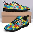 Autism Shoes Women Men Running Sneakers Autism Awareness Puzzle Print ...