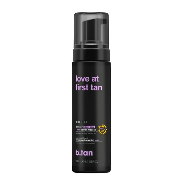 b.tan love at first tan..self tan mousse, 6.7 fl oz - Walmart.com ...