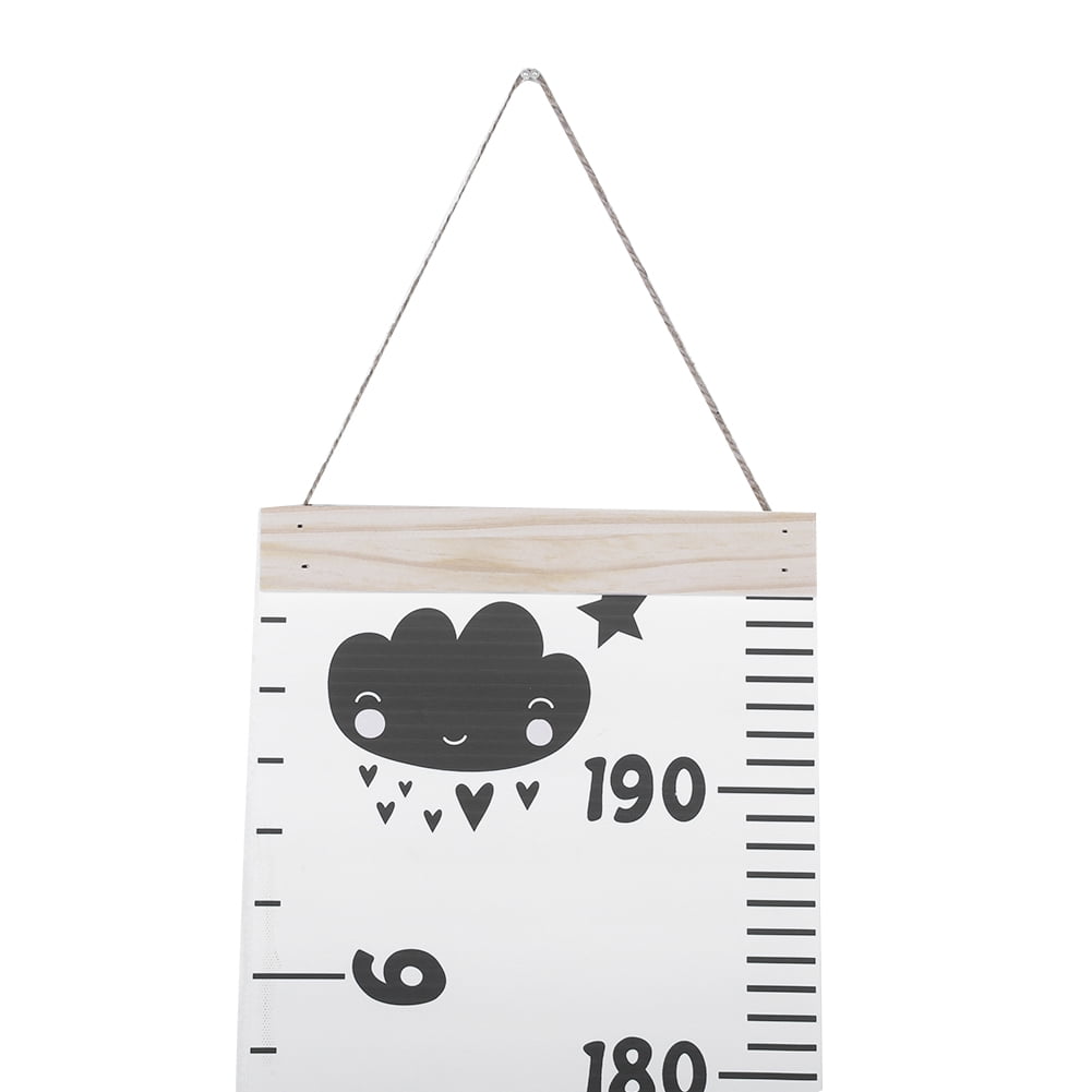 Regla de medición de altura para niños, regla de madera para colgar en ...