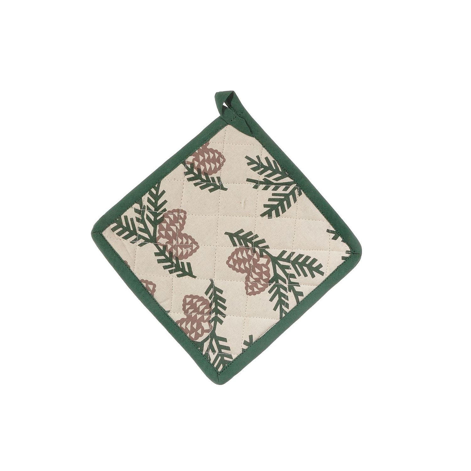 Click here for Ih Casadécor Cotton Pot Holder (Pinecone) - Set Of... prices
