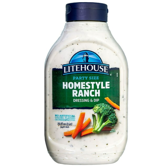 Litehouse Homestyle Ranch Dressing and Dip, 32 fl. oz. - Samsclub.com