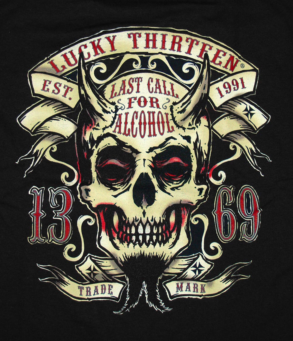 Lucky 13 Skull