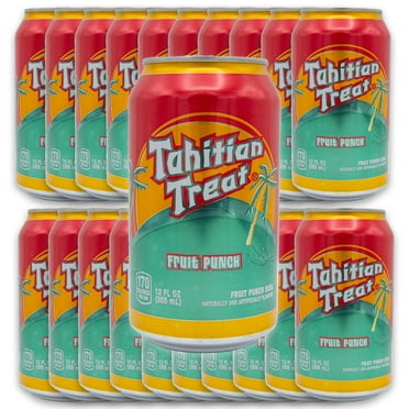 Tahitian Treat Fruit Punch Soda, 20oz Bottles, Pack of 12, 240 Fl Oz ...