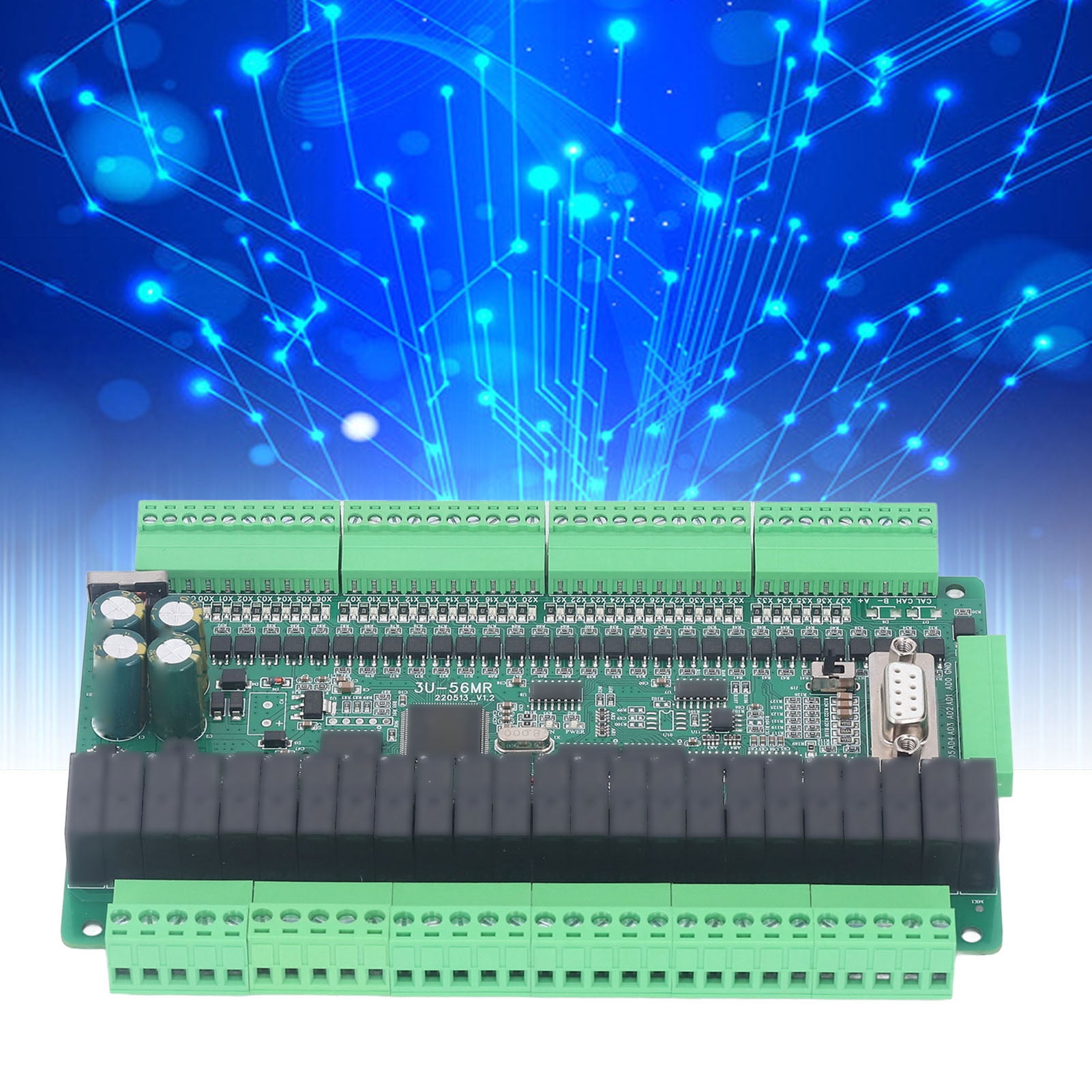 Controlador PLC ANGGREK DC24V 1A 32 Entradas 24 Salidas Placa de ...