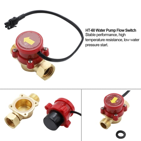 Water Pump Switch,1 PCS HT-60 AC220V Pump Flow Switch H Water Flow ...
