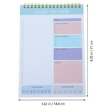 Raindrops PVC Cover Planner Notepad Blue for Adults 1Pcs 8.3x5.8in ...