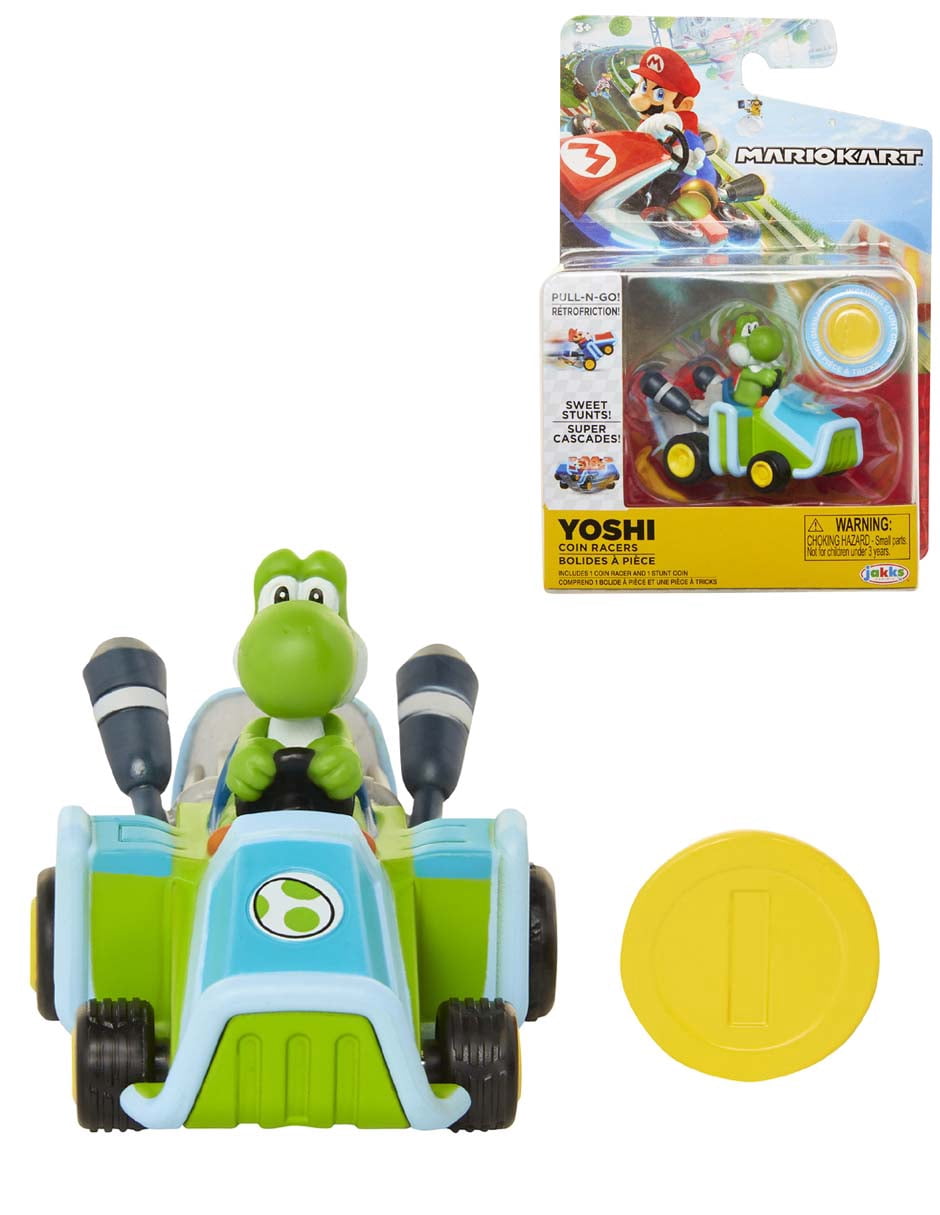 Mariokart Coin Racers Yoshi vehiculo de traccion Nintendo MarioKart ...