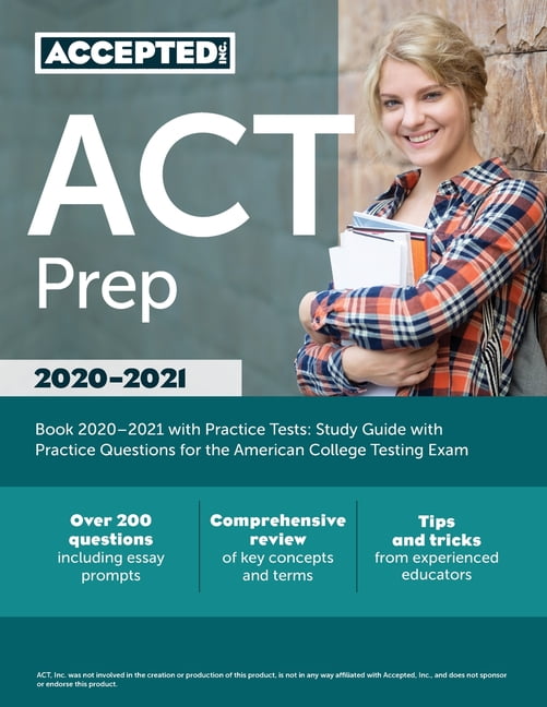 ACT Prep Book 2021-2022 with Practice Tests : Study Guide with Practice ...