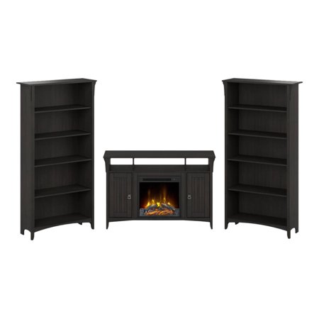 Bush Furniture Salinas - Cabinet unit - for flat panel / AV equipment ...