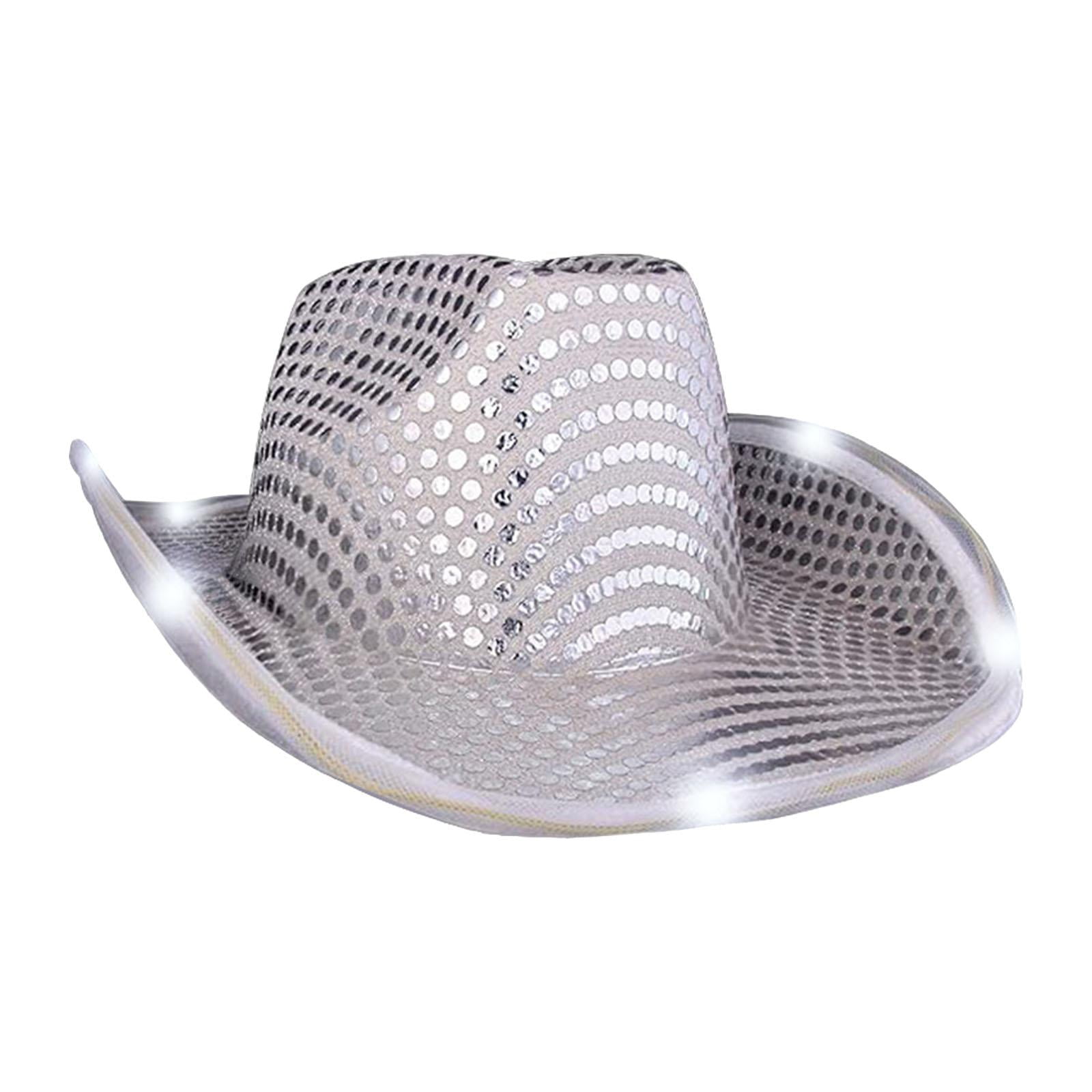 Click here for Beloving Cowboy Hat Light Up Fancy Dress Fashion C... prices