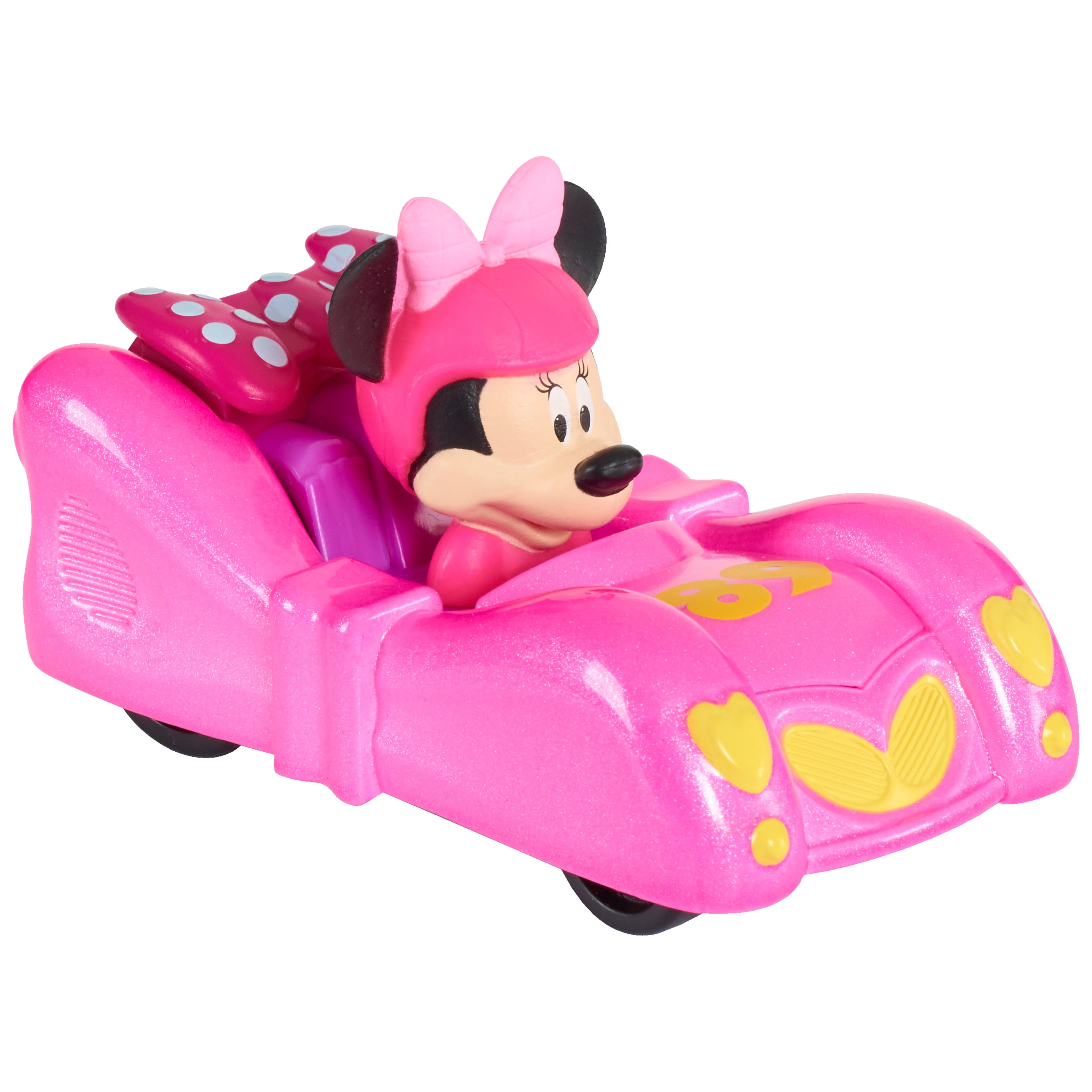 Just Play Mickey Mouse Die Cast Vehicles, Minnie Roadster, Kids Toys ...