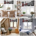 City Street Valances for Windows Farmhouse Kitchen Curtains Valances ...