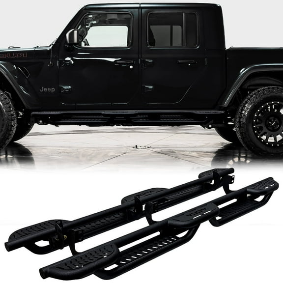 Vijay Running Boards Compatible with 2010-2024 Dodge Ram 2500 / 3500 ...