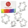 Ann Clark Snowflake Cookie Cutter Set, 5-Piece, Made in USA - Walmart.com