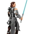 LEGO Star Wars Rey 75528, Buildable and Posable Figure with Lightsaber ...