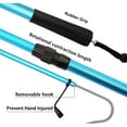 SANLIKE Telescopic Fish Gaff - Stainless Steel Spear Hook, Soft Handle ...