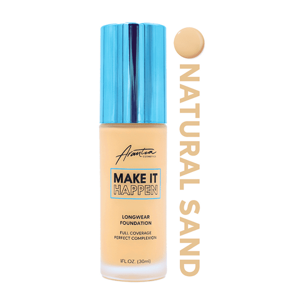 Base de Maquillaje MAKE IT HAPPEN Foundation – Natural Sand Arantza ...