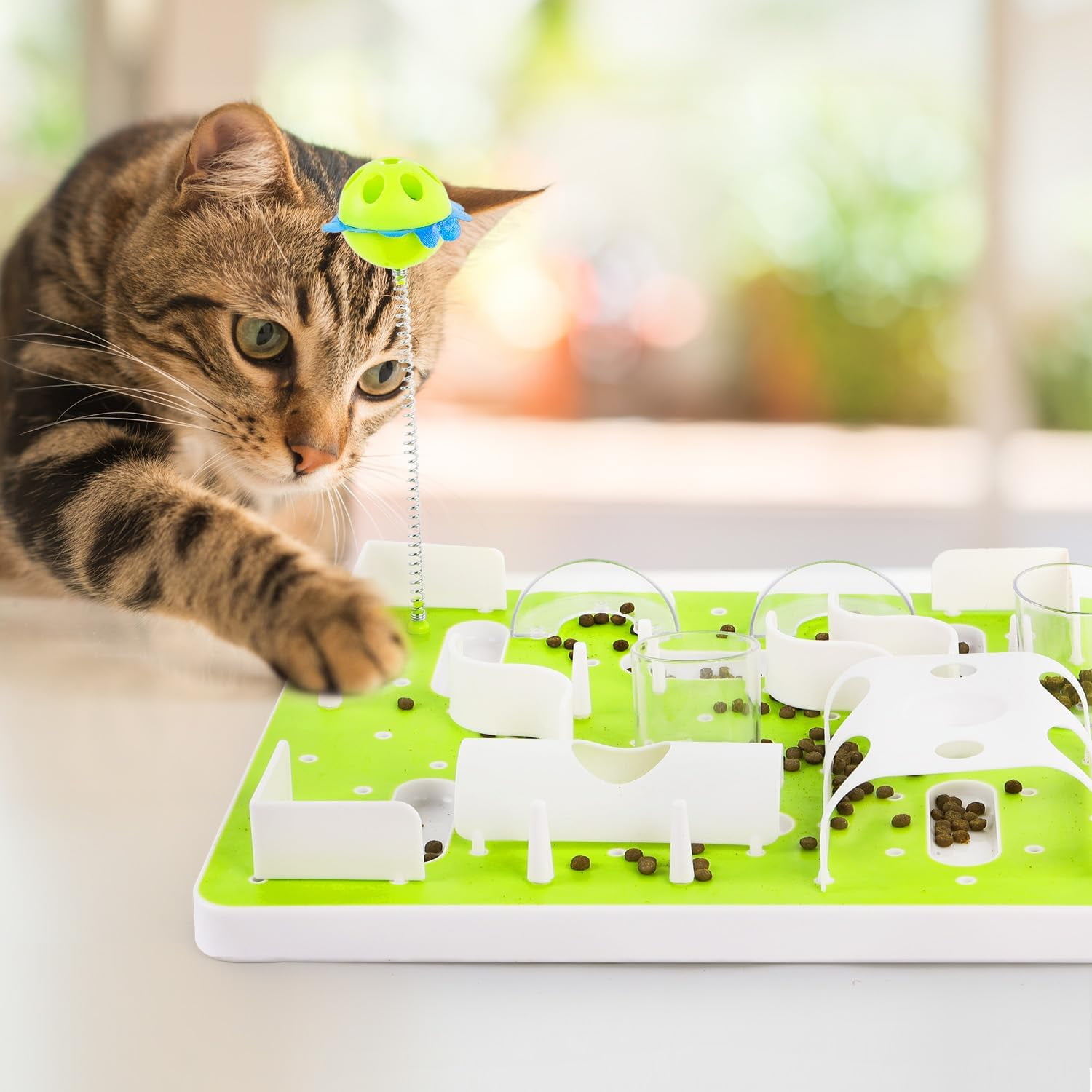 Click here for Ld Seller Cat Puzzle Toy - Interactive Treat Maze... prices