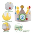 Birthday Hat Adjustable Size Cotton Felt Hat Creative Interchangeable ...