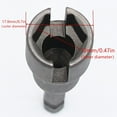 FUGee-3PCS Power Wing Nut Driver, 1/4 Inch Hex Shank Slot Wing Nut ...