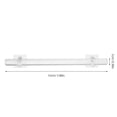 BESTYASH Adjustable Clear Acrylic Cabinet Door Handle for Kitchen and ...