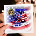 3drose, Image of Usa Flag with Marine Bulldog Says Worlds Best, 6 ...