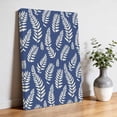 Beige Ferns Canvas Wall Art for Living Room, Marine Plants Fronds ...