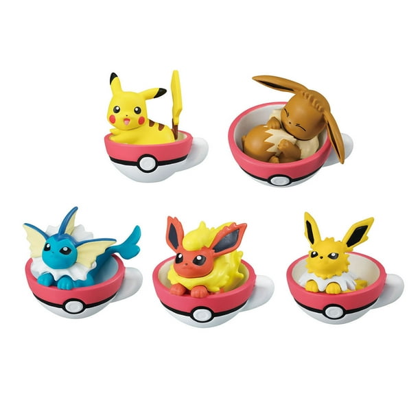 Pokemon Pocket Monsters Tea Cup Time Mascot Mini Figure Collection Vol ...
