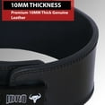 IBRO Powerlifting Lever Gym Belt ? Power 10MM Extreme Heavy Duty ...