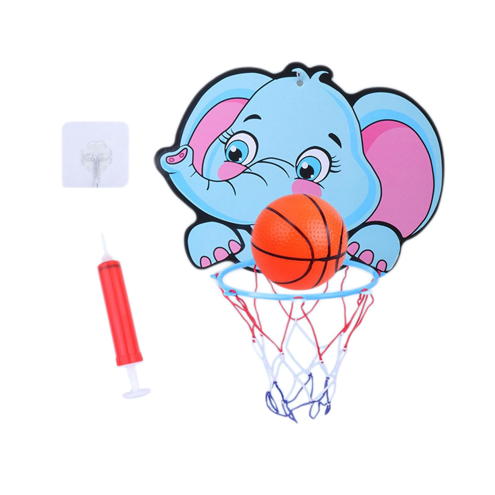 Cartoon Small Basket Ball Set Toys Kids Basketball Hoop for Kids ...