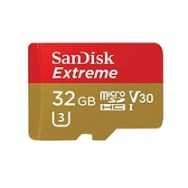 SanDisk 32GB Extreme® microSDHC™ UHS-I Card with adapter - SDSQXVF-032G-AN6MA - Walmart.com