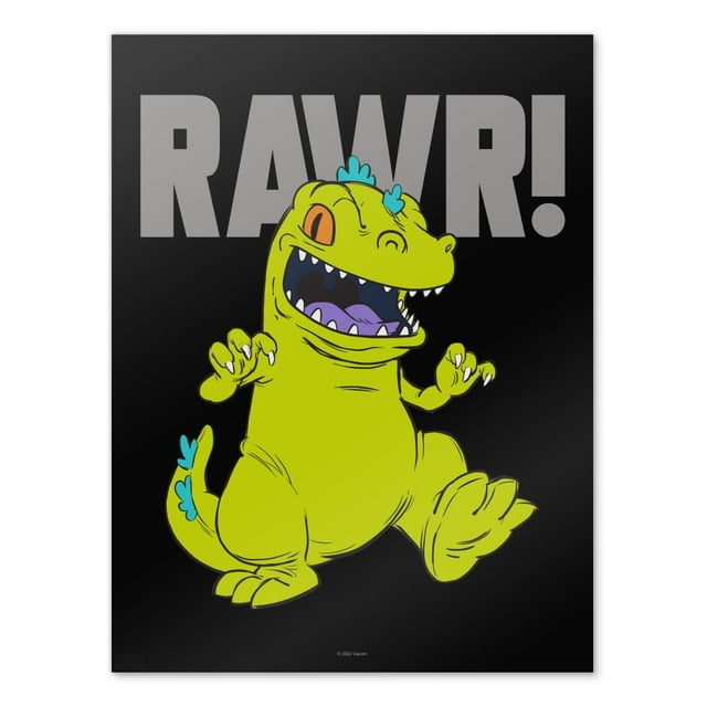 Rugrats Reptar Rawr! Home Business Office Sign - Walmart.com