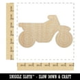 Dirt Bike Off-road Motorcycle Vehicle Wood Shape Unfinished Piece ...