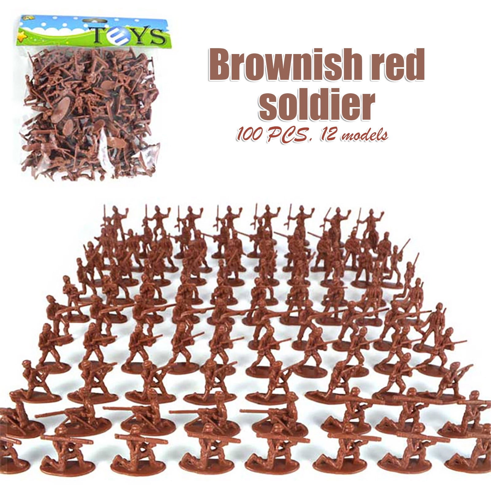Click here for Hhsfuzhuangggg 100 Piece Army Soldier Toy Set Gree... prices