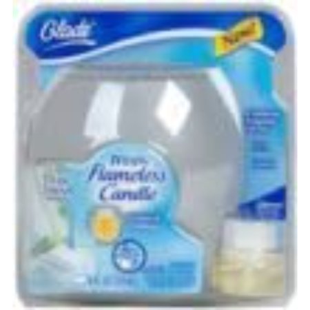 Glade Wisp Flameless Candle Unit & refill,Clean Linen scent - Walmart.ca