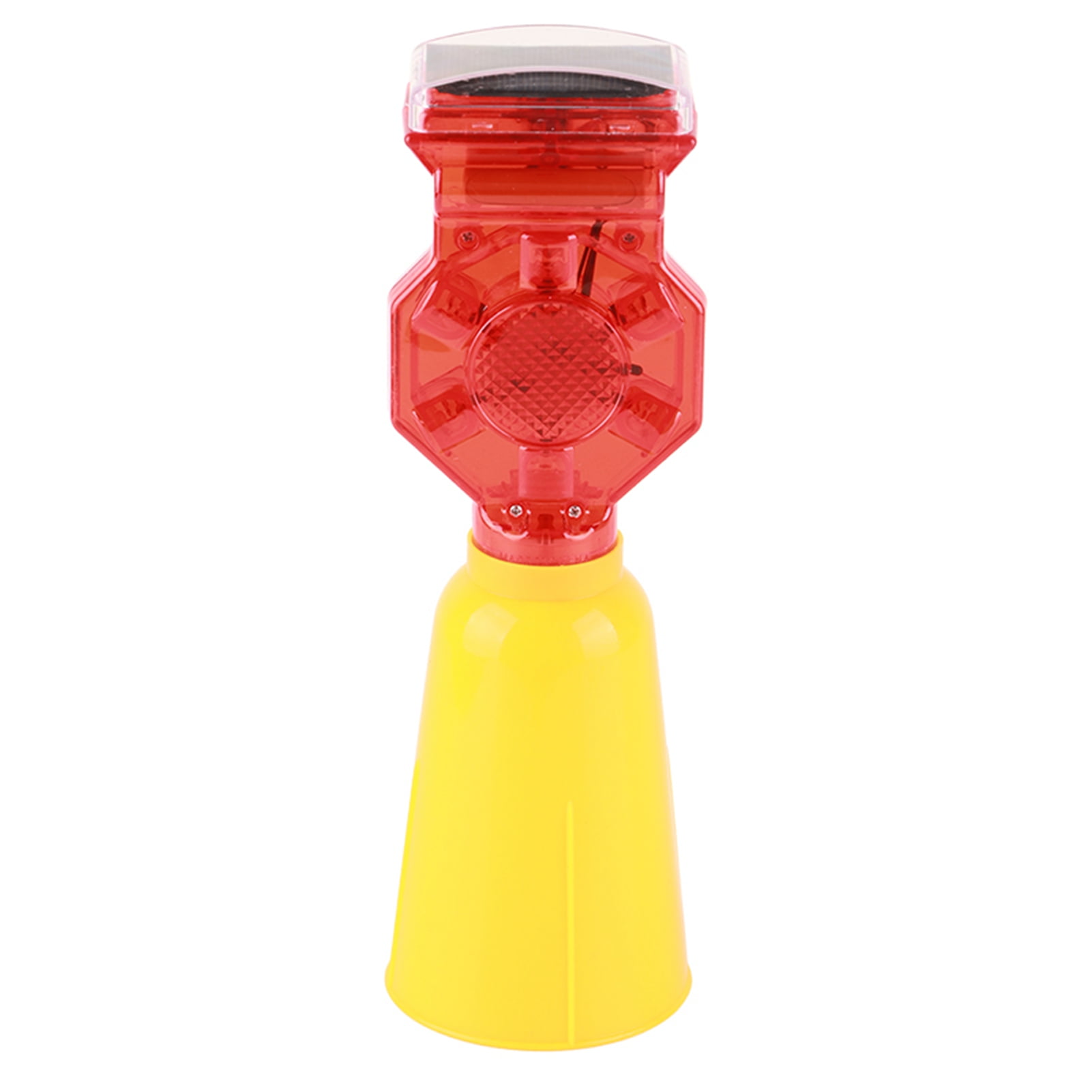 Traffic Solar Strobe Warning Light Traffic Cone Flasher Roadblock Lamp ...