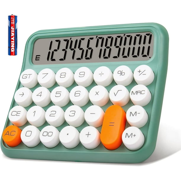 Calculadoras, calculadora de escritorio con pantalla grande y botones ...