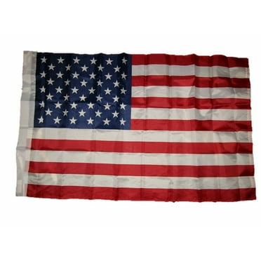 2.5x4 2.5 x 4ft US USA AMERICAN FLAG SLEEVE & HEM House Pole BANNER ...