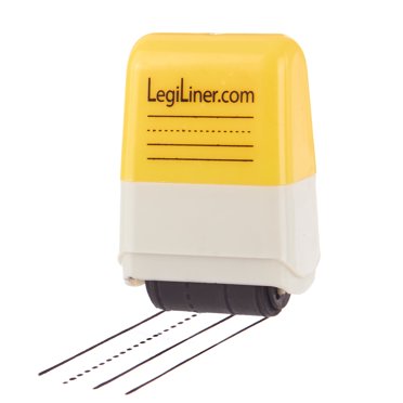 LegiLiner Self-Inking Teacher Stamp-3/4 inch Dashed Handwriting Lines ...