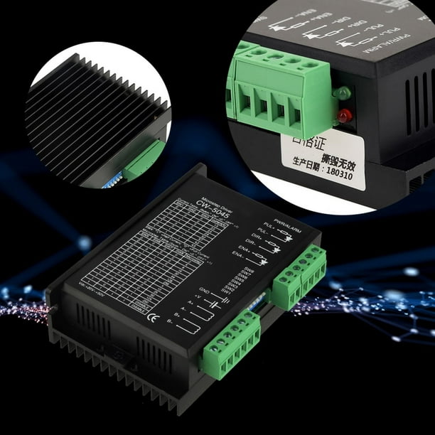 DC Motor Driver,1pc Stepper Motor Microstep Hybrid Motor Driver Stepper Motor Driver Modern ...