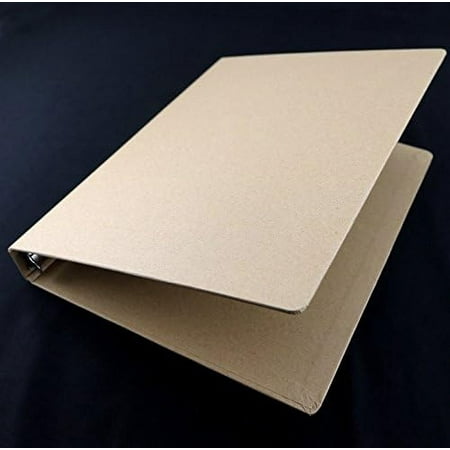 ORUYROP Kraft Paper 4-Hole Ring Binder Folder/File/Cover for Journal ...