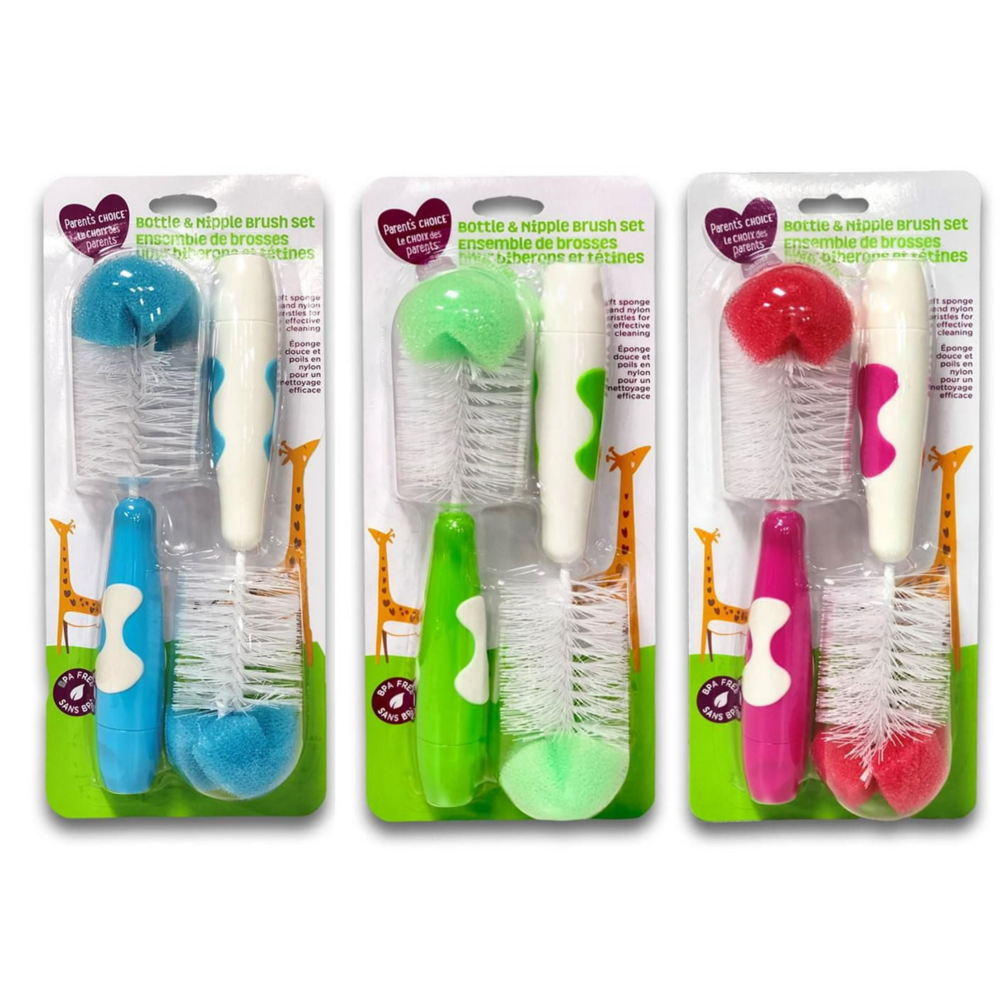 Click here for Parents Choice Bottle And Nipple Brush Set prices