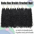 Goddess Box Braids Crochet .. Hair 12 Inch Bohemian .. Box Braids ...